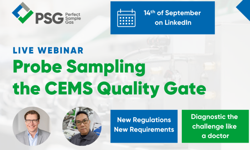 PerfectSampleGas – emission monitoring for industrial plants